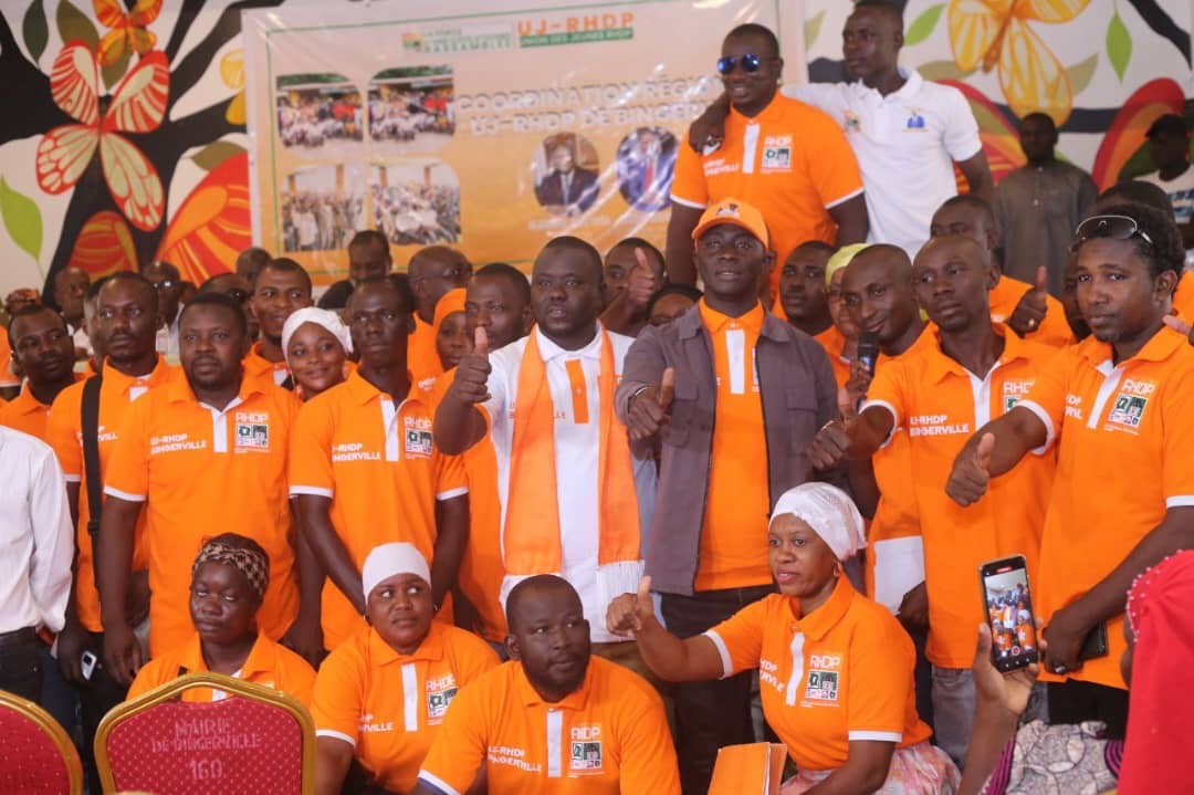 Depuis Bingerville, Koné Mamadou invite les jeunes du RHDP à battre ...